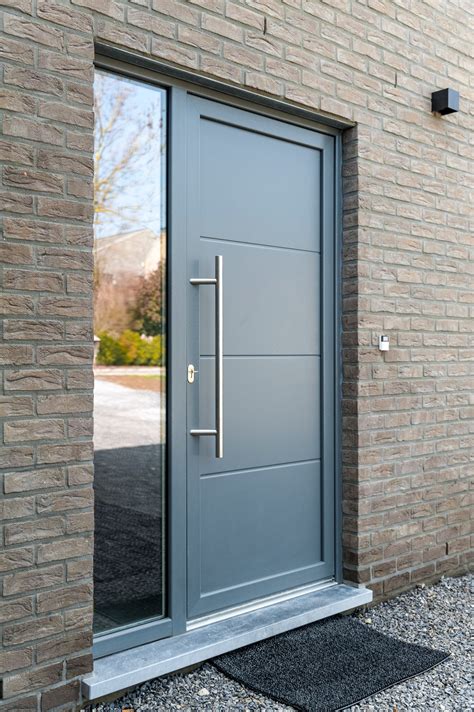 Porte D Entr E De Maison Contemporaine Welkenraedt Delta