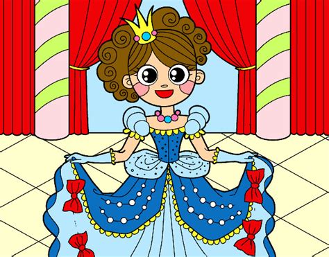 Dibujo de Princesa en el baile pintado por Iai14 en Dibujos net el día