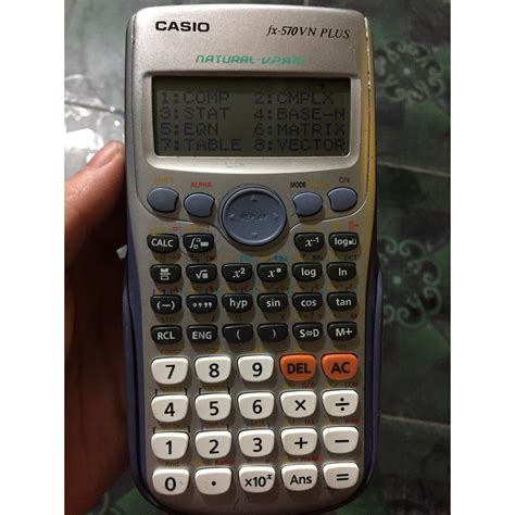 Máy tính Casio fx 570 VN ES PLUS Đã qua sử dụng Chức năng như máy