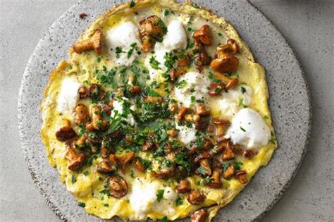 Senf Omelett mit süß saurem Pak Choi BRIGITTE de