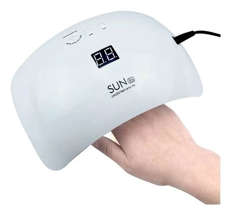 Cabina Uv led Sun 48w 8s Sensor Y Timer Uñas Gel Esmalt Semi AL CUADRADO