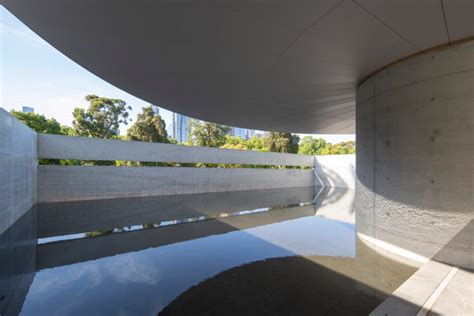 tadao ando unveils mpavilion based on pure geometry