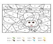 Coloriage Magique Maternelle Un Arc En Ciel JeColorie