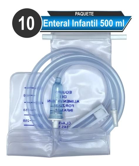 Bolsa De Alimentacion Enteral Ml Infantil Salud Y Equipamiento