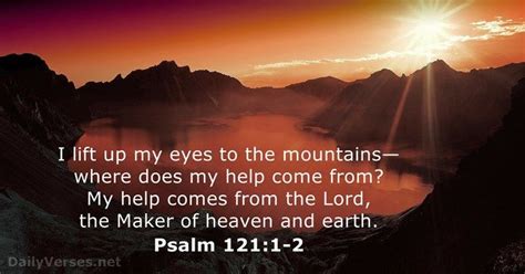 Psalms 121 1 2 Dailyverses Net
