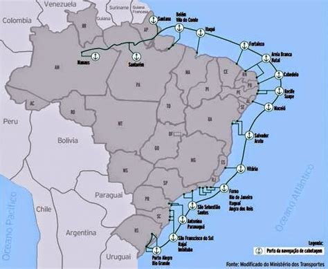 LOGISTICA Navegação de Cabotagem Brasil
