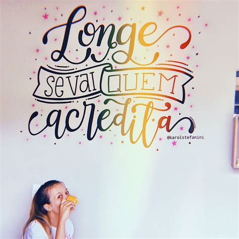 Lettering Brushlettering E Handlettering Pela Artista Karolstefanini