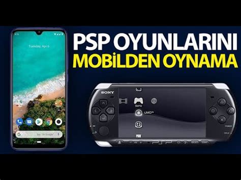 PSP OYUNLARINI MOBİLDEN OYNAMA PPSSPP YouTube