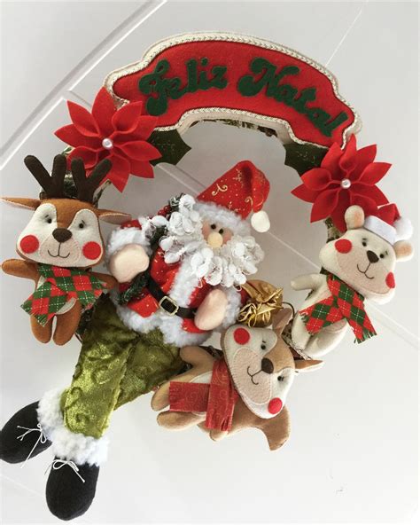 MariCarvalho Guirlandas De Natal 148 Ideias De Como Decorar Esse