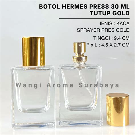 Jual Botol Parfum Hermes 30ML Press Gold Botol Parfum Hermes Press