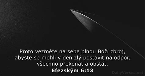 17 dubna 2023 Biblický verš dne Efezským 6 13 DailyVerses net