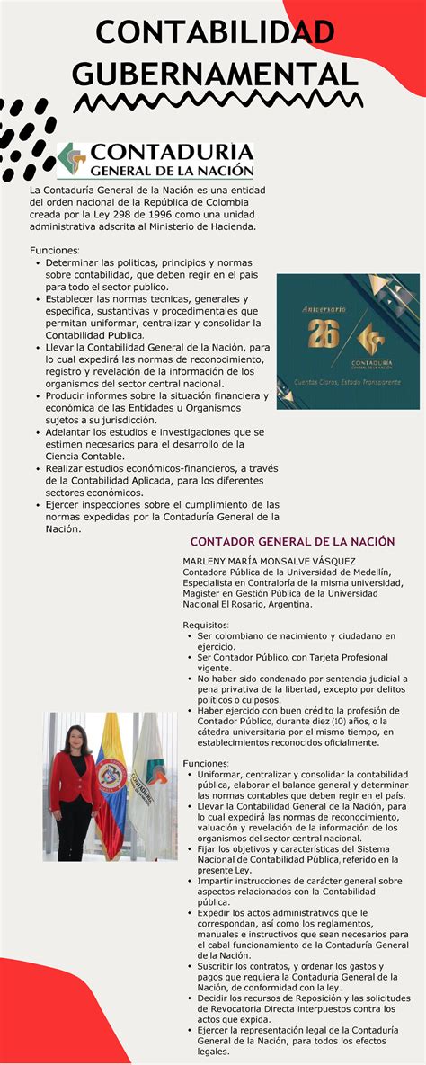 Infograf A Contabilidad Gubernamental Contabilidad Gubernamental La