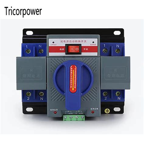 P A V Mcb Type Dual Power Automatic Transfer Switch Ats Ats