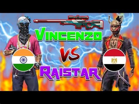 RAISTAR VS VINCENZO 1VS1 CUSTOM CLASH SQUAD FRIENDLY BATTEL YouTube