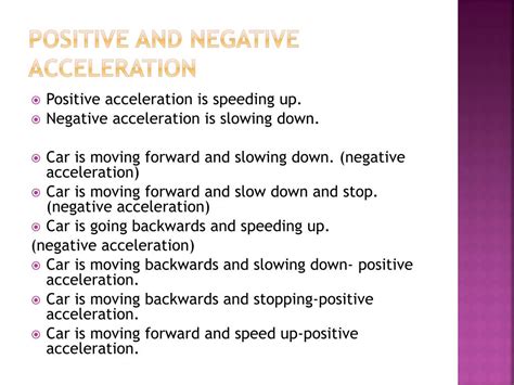 ppt speed vs velocity negative acceleration braking distance powerpoint presentation id 2814230