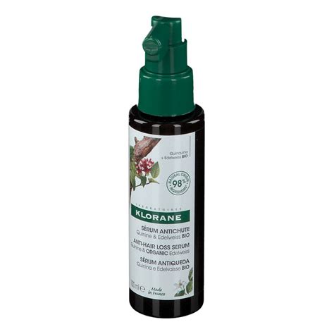 KLORANE Sérum Antichute à la Quinine Edelweiss BIO 100 ml shop