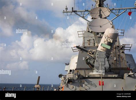INDIAN OCEAN June 21 2021 The Arleigh Burke Class Guided Missile