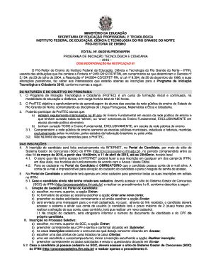 Preenchível Disponível portal ifrn edu INSTITUTO FEDERAL DE EDUCAO
