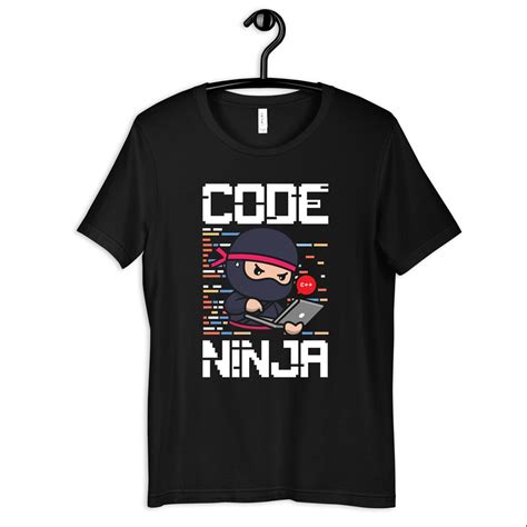 code ninja shirt computer programmer tee programming t shirt coder t ts for coders