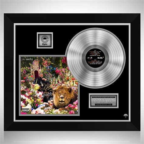 Dj Khaled Major Key Platinum Lp Limited Signature Edition Custom