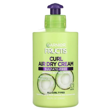 Garnier Fructis Curl Nourish Leave In Treatment Air Dry Butter