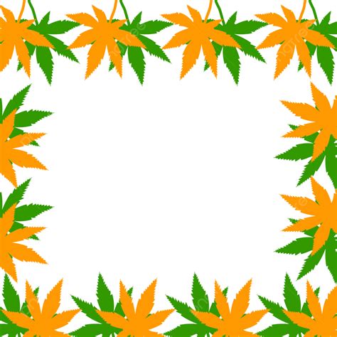 Leaf Border Vector Leaf Border Borders Leaf PNG And Vector With