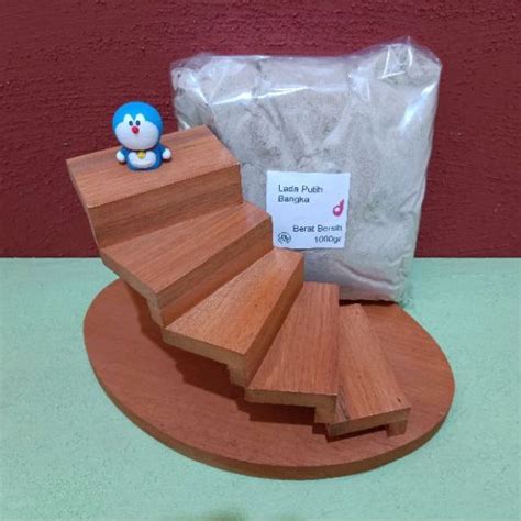 Jual COD Lada Putih Bubuk Murni 1 Kg Bangka Pure White Pepper Powder