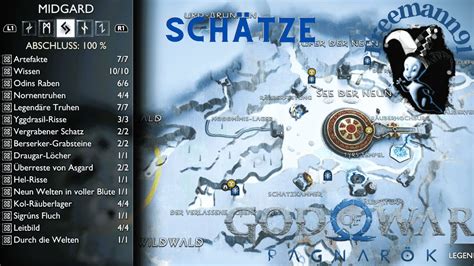 God Of War Ragnar K Midgard Vergrabene Sch Tze Finden Youtube