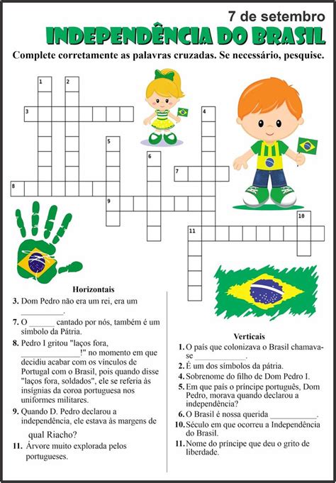 Atividades para o Dia da Independência Atividades independencia do