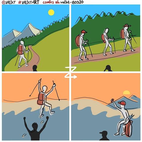 Mountain Hiking Comics No Valixt Tags Valixtart