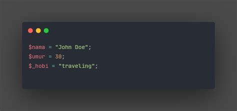 belajar php 10 cara penulisan variabel dalam php — minarsih tech
