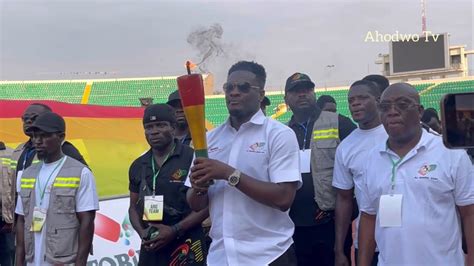 Asamoah Gyan Lights Fire For Vice President Bawumia At Kumasi Sport