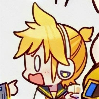 Rin Len Matching Profile Pictures Cute Icons Vocaloid