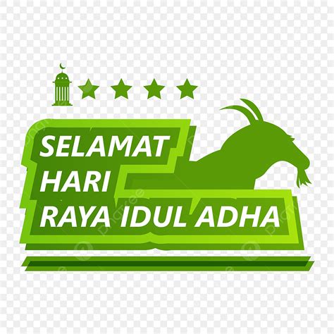 Letras De Clipart Gratis De Selamat Hari Raya Idul Adha Con Cabra Y