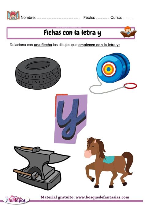 Palabras Con La Letra Y Actividades Y Ejemplos Para Ni Os