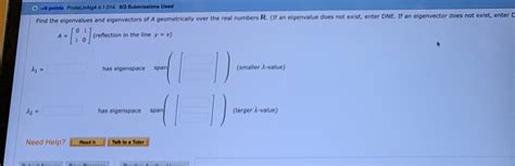 solved show that λ is an eigenvalue of a and find one