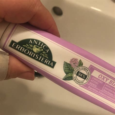 Antica Erboristeria Dentifricio Oxy Bianco Review Abillion