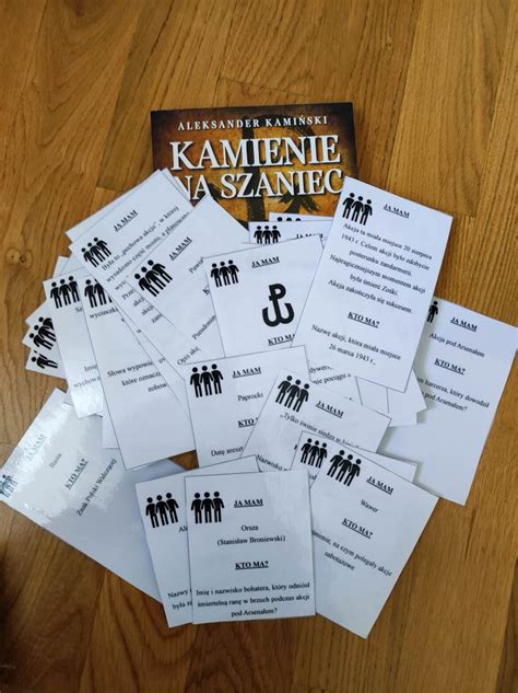 Kamienie na szaniec ja mam kto ma Złoty nauczyciel