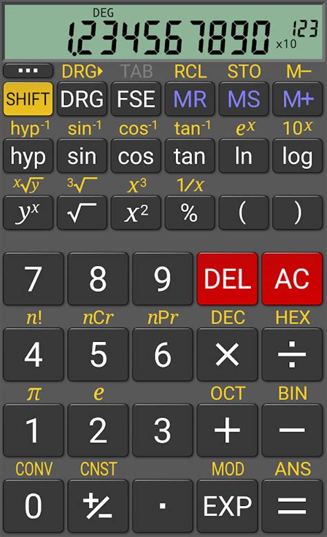 RealCalc Scientific Calculator Android Apps On Google Play