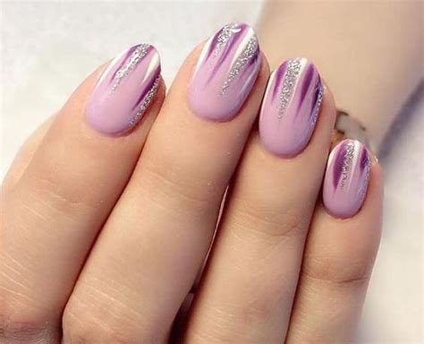 60 Waterfall Nails Design Ideas For Your Holiday Purple Nails Nail