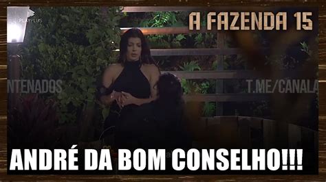 Andr D Forte Conselho Para Jaquelline Sobre Nadja Olha A Ltima