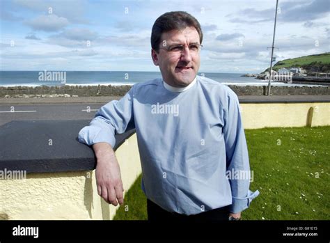 Presbyterian Minister Stephen Dickinson At His Glenarm Home The Rev
