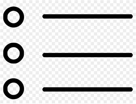 Bullet Points Png Clip Art Bullet Points Icon Png Free Transparent