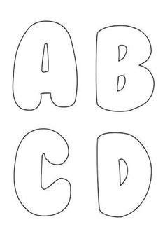 Moldes De Letras Diferente Para Feltro Eva Ou Pain Is Letras Do