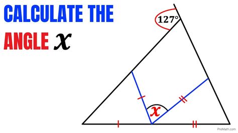 Calculate The Angle X And Justify Learn How To Solve The Geometry