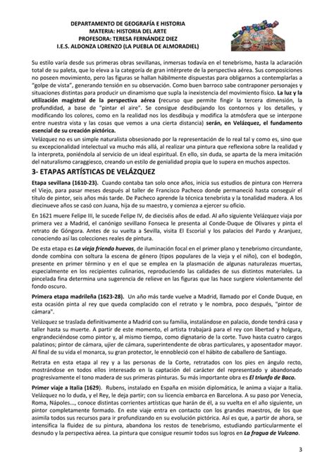 Tema 36 la pintura barroca española velázquez PDF