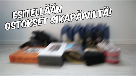 Ostosten Esittely Sikapäivät 2023 YouTube