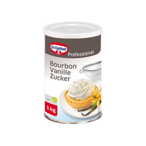Transgourmet Österreich Dr Oetker Bourbon Vanillezucker 1 kg