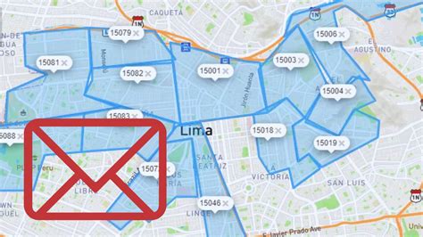 Código postal de Perú cuál es el de Lima y otros distritos Latina
