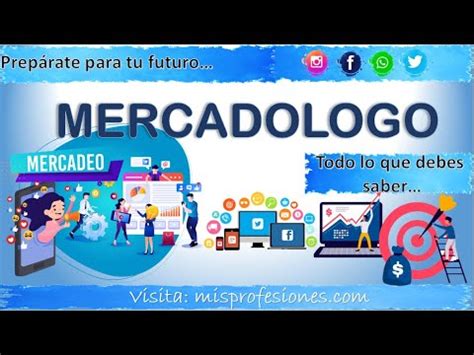 Estudiar Mercadólogo Todo lo que debes SABER Funciones y